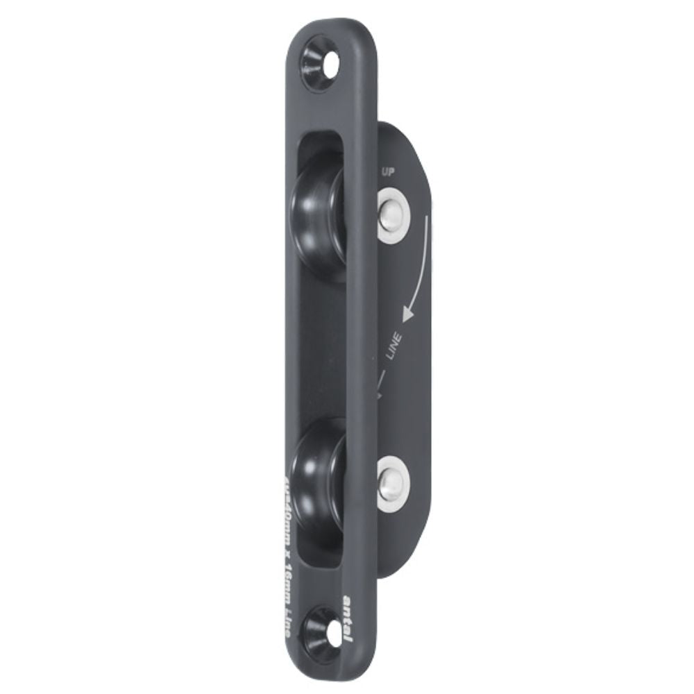 Antal Dual Sheeve Mast Block 40 mm - 2500 kg SWL – MAURIPRO Sailing