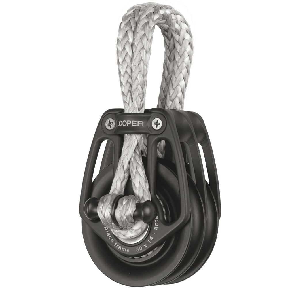 Antal 70mm Double Looper Block with Snap Loop - SWL 1600 kg – MAURIPRO ...