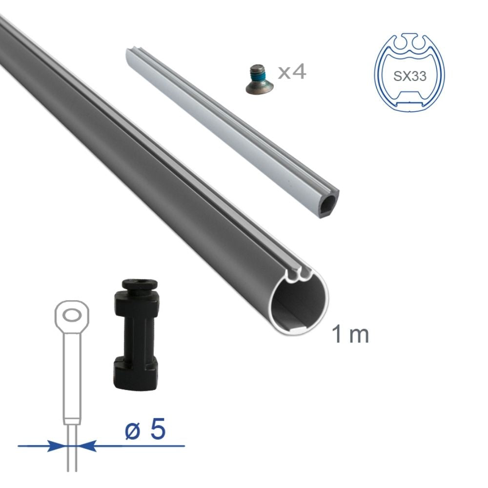 Facnor Extrusion Assembly (1m - 5mm) for FD/LS/LX Furlers – MAURIPRO