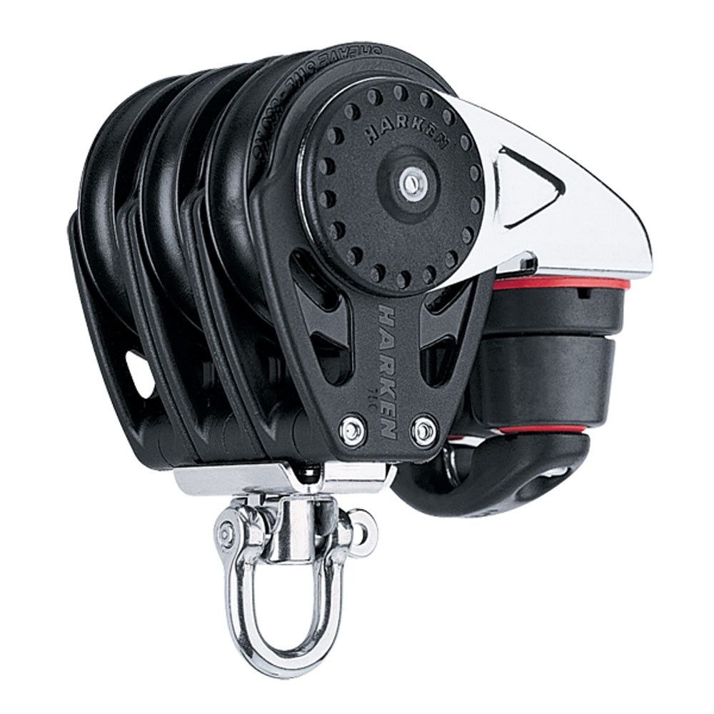 Harken Carbo Block - 75mm Triple, Swivel, 150 Cam-Matic – MAURIPRO Sailing