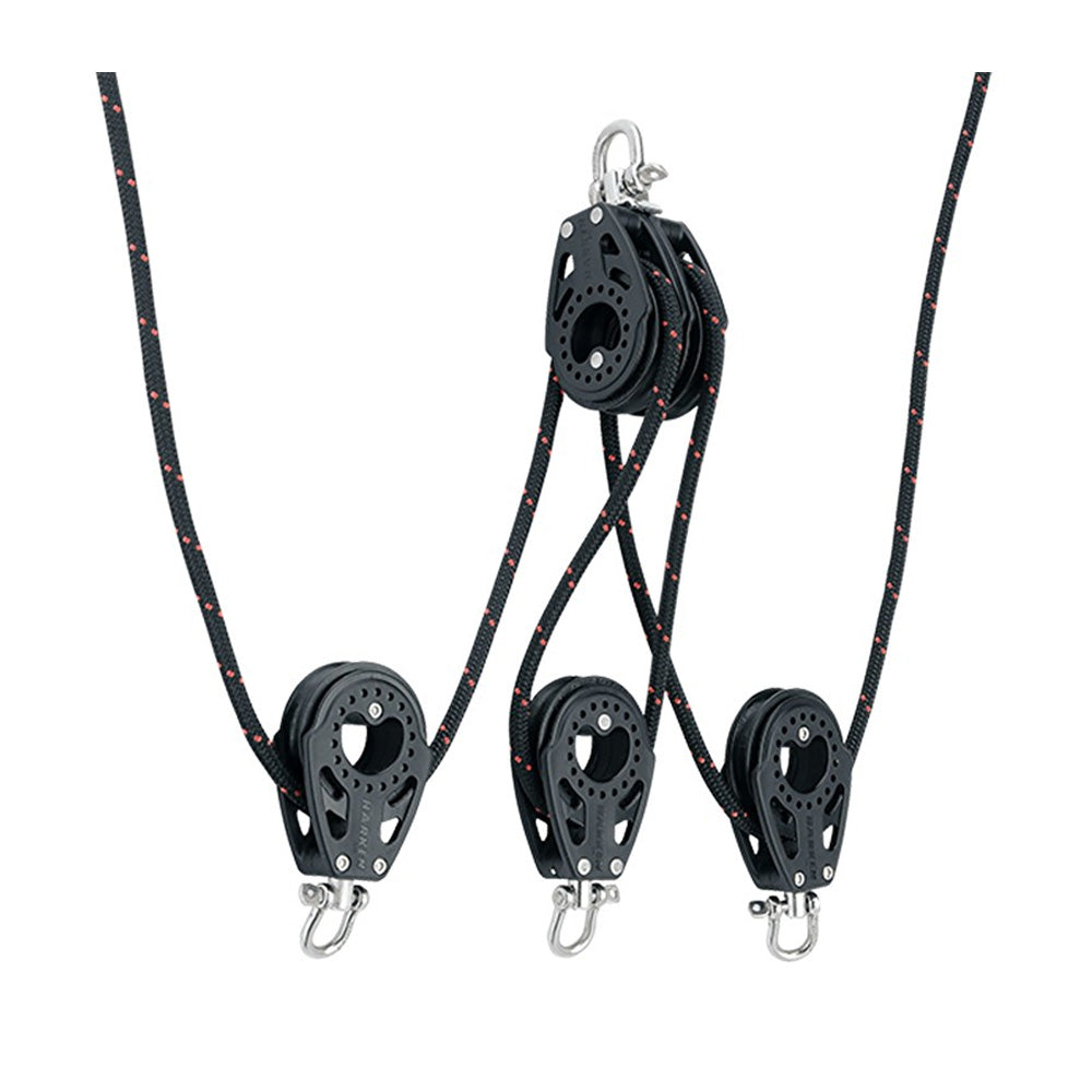 Harken Boom Vang Block & Tackle 4:1 Double End for Boats