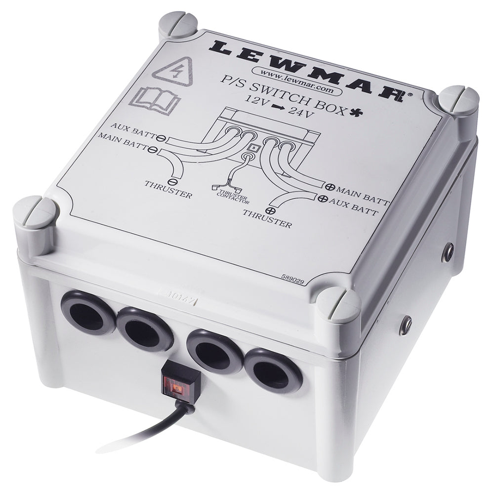 Lewmar Bow Thruster Switch Box 12/24V Negative Switching – MAURIPRO