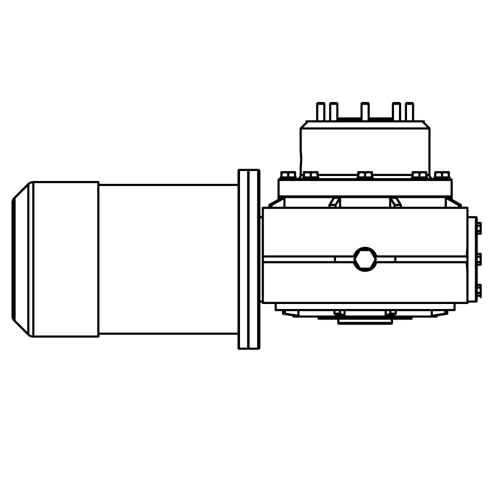 Lewmar 24V Motor Gearbox for 3000/3500 Windlass | LEW68000489 – MAURIPRO