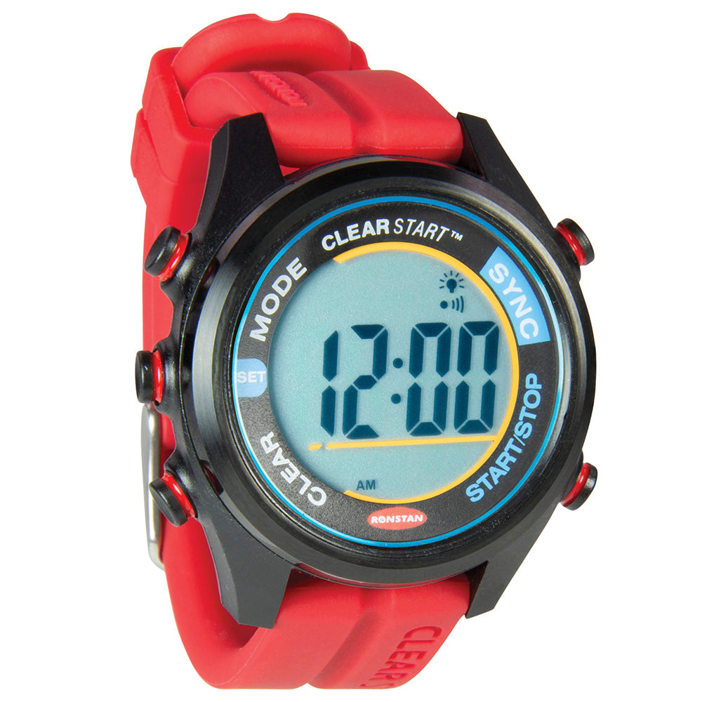 Ronstan ClearStart Sailing Watch 40mm Red - RSGRF4054-RED – MAURIPRO ...
