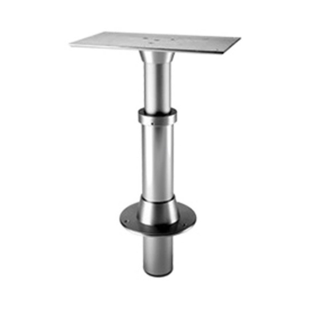 Scandvik 40160 Pedestals - Single Stage Rectangular Top (Deck Mount ...
