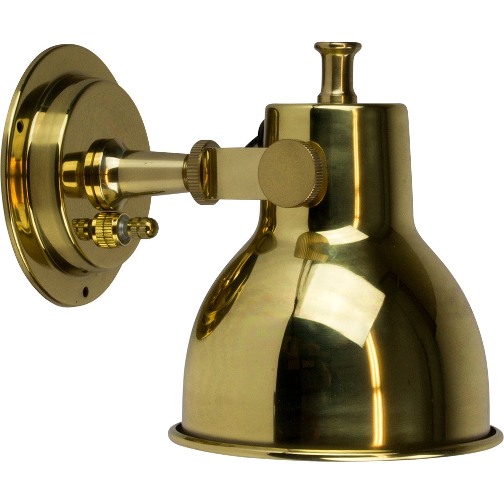 Sea-Dog Large Brass Berth Light White LED – MAURIPRO