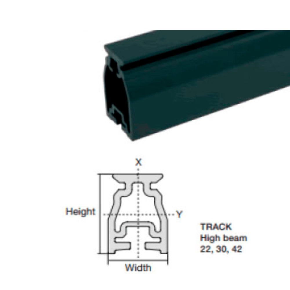 Selden Track System 30 High Beam - Length: 13.1 ft (4.0 m) – MAURIPRO ...