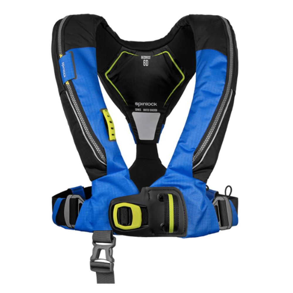Spinlock Inflatable PFD - Deckvest 6D 170N Harness - Blue – MAURIPRO