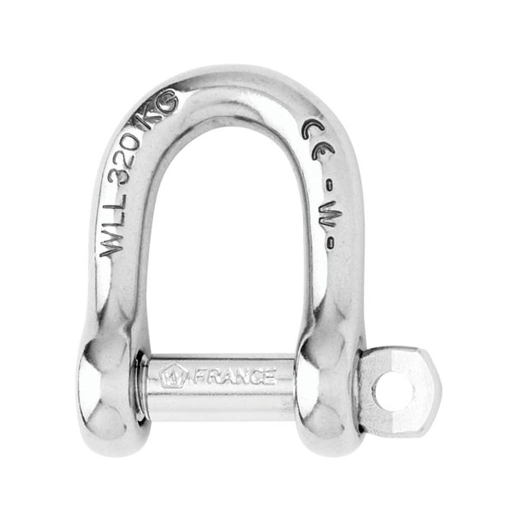 Wichard Self-Locking D Shackle - 3/16" Pin – MAURIPRO Sailing