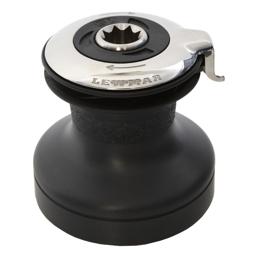 Lewmar Size 40 Two-Speed EVO Winch - Black Aluminum – MAURIPRO Sailing